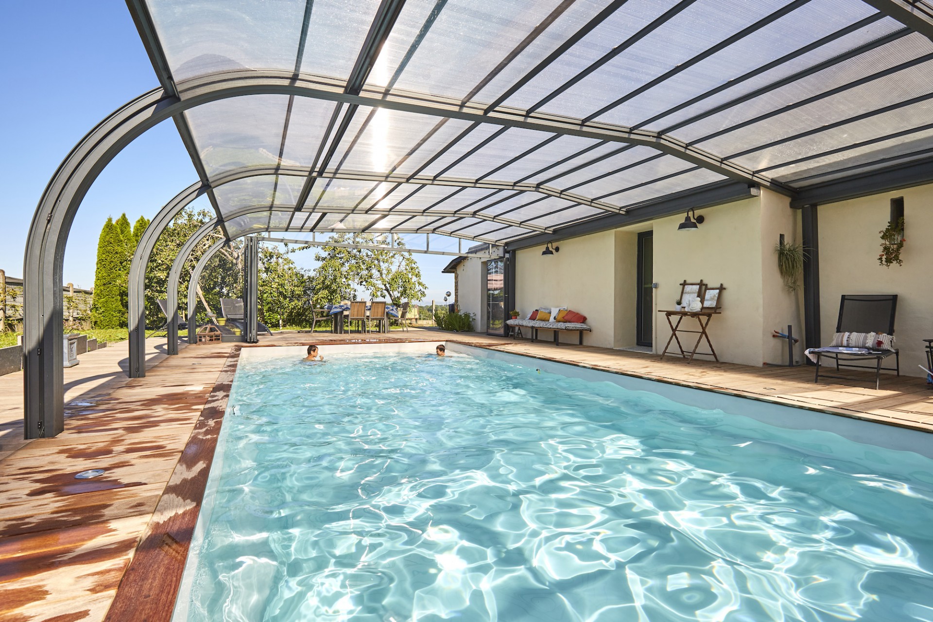 Gustave Rideau Abri Piscine