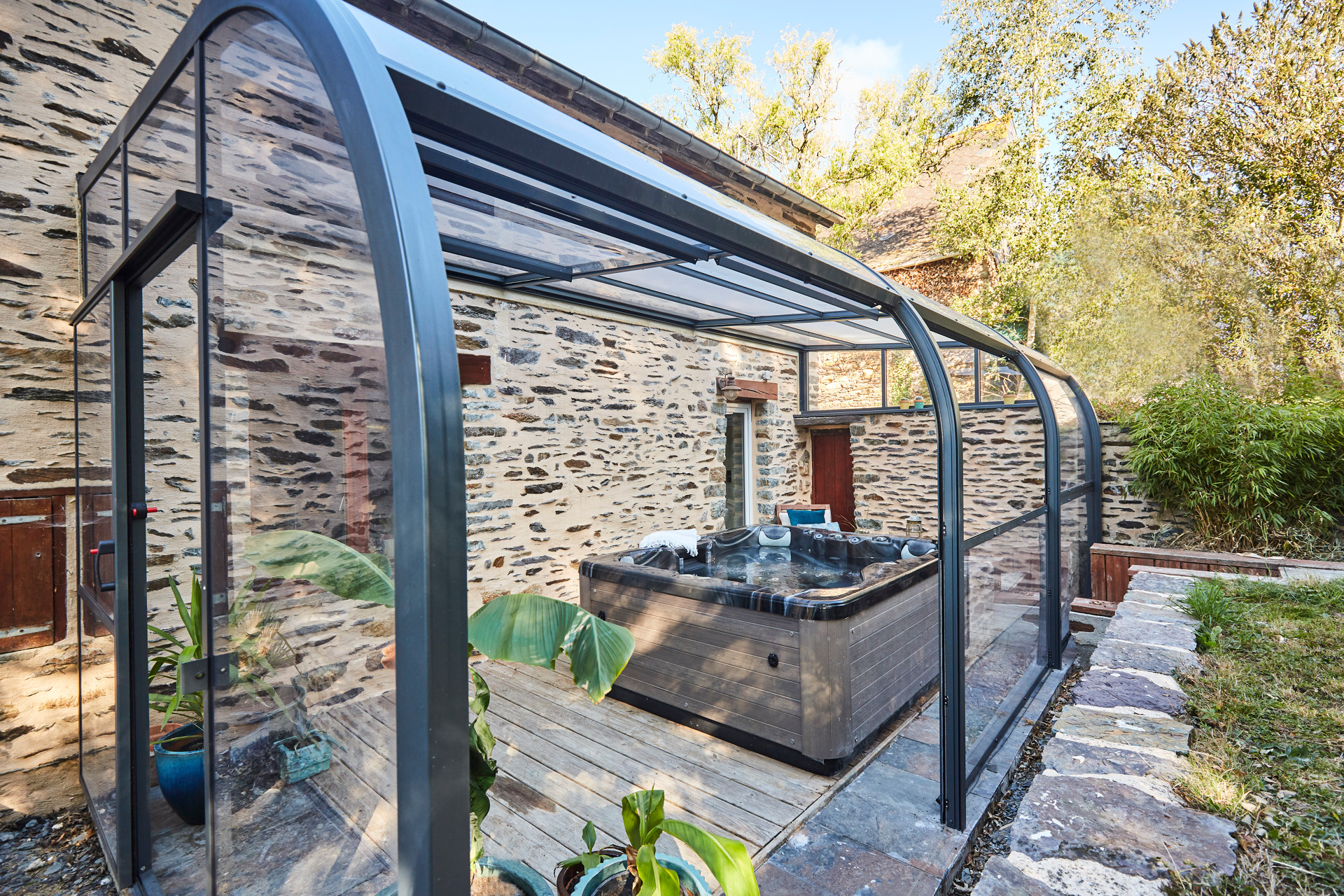 Abri de Spa en Aluminium - Gustave Rideau