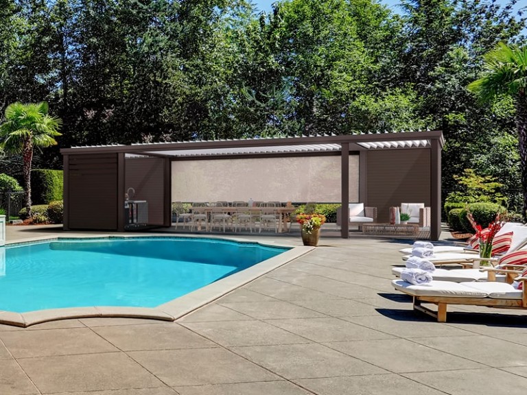 Pool House en Aluminium sur-mesure | Gustave Rideau